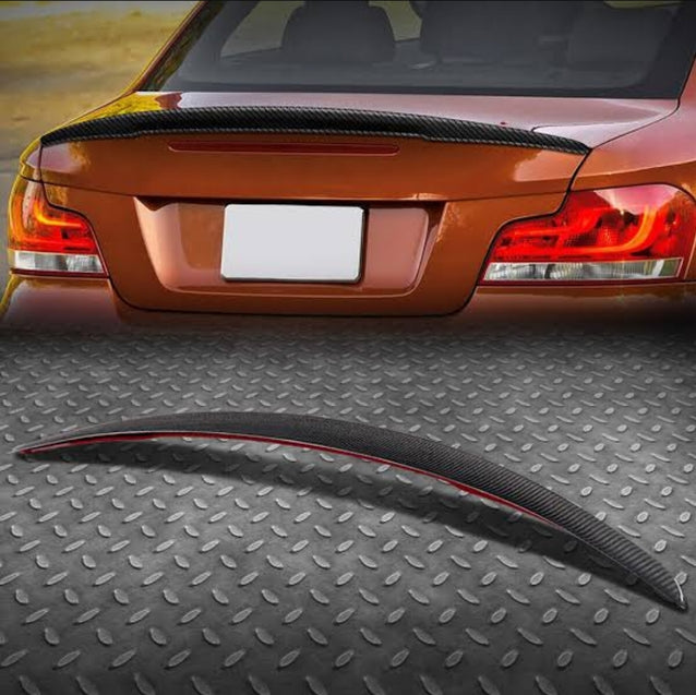 BMW E82 BOOT SPOILER CARBON FIBER