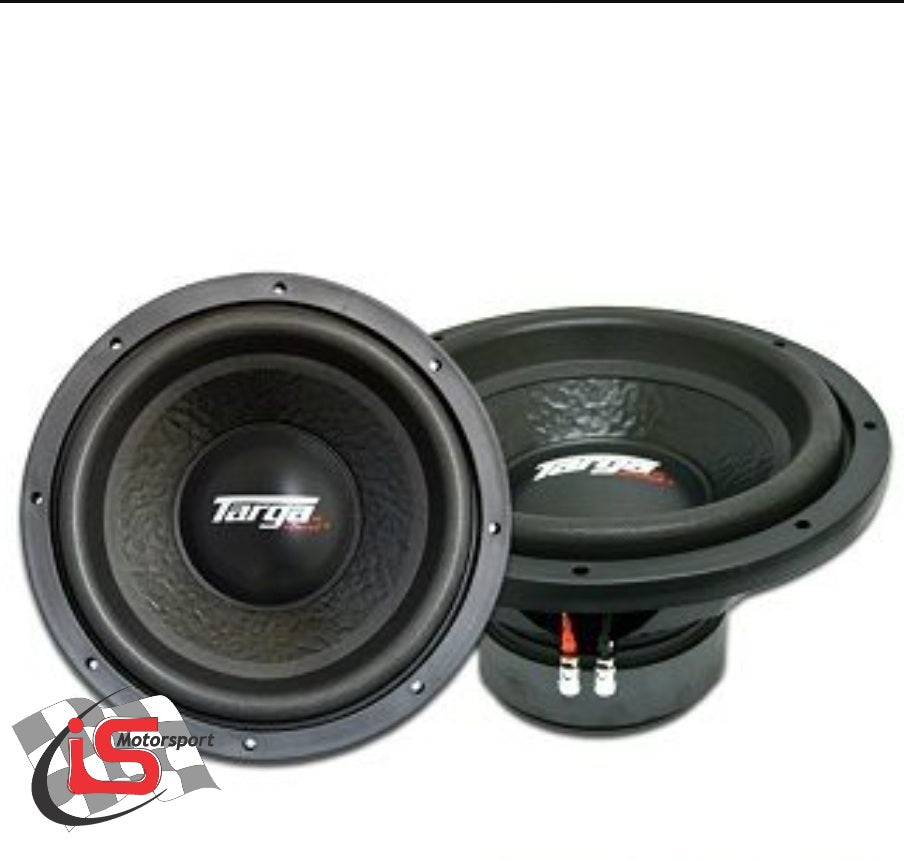 Targa STREET+ 12 Inch DVC 1600Wrms subwoofer