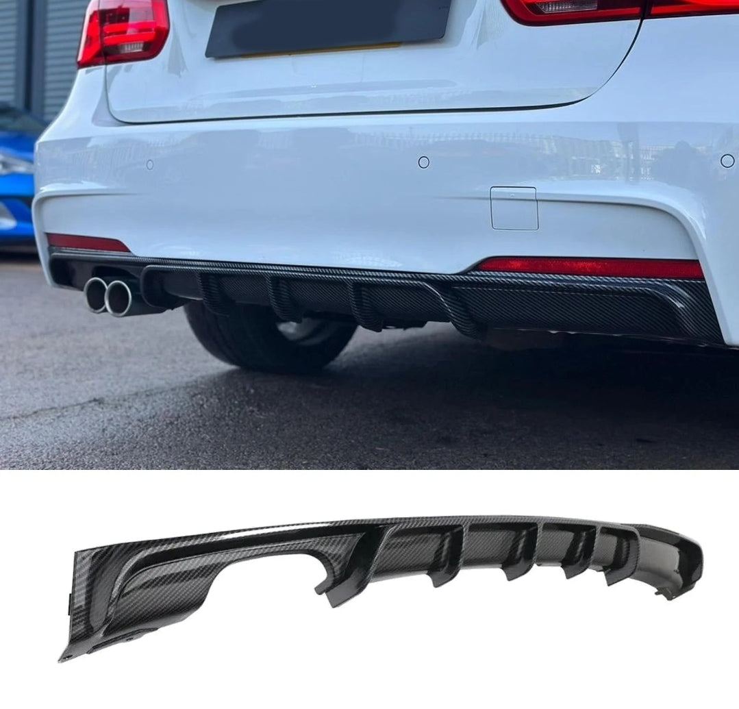 f30 diffuser dual pipe single outlet carbon dip