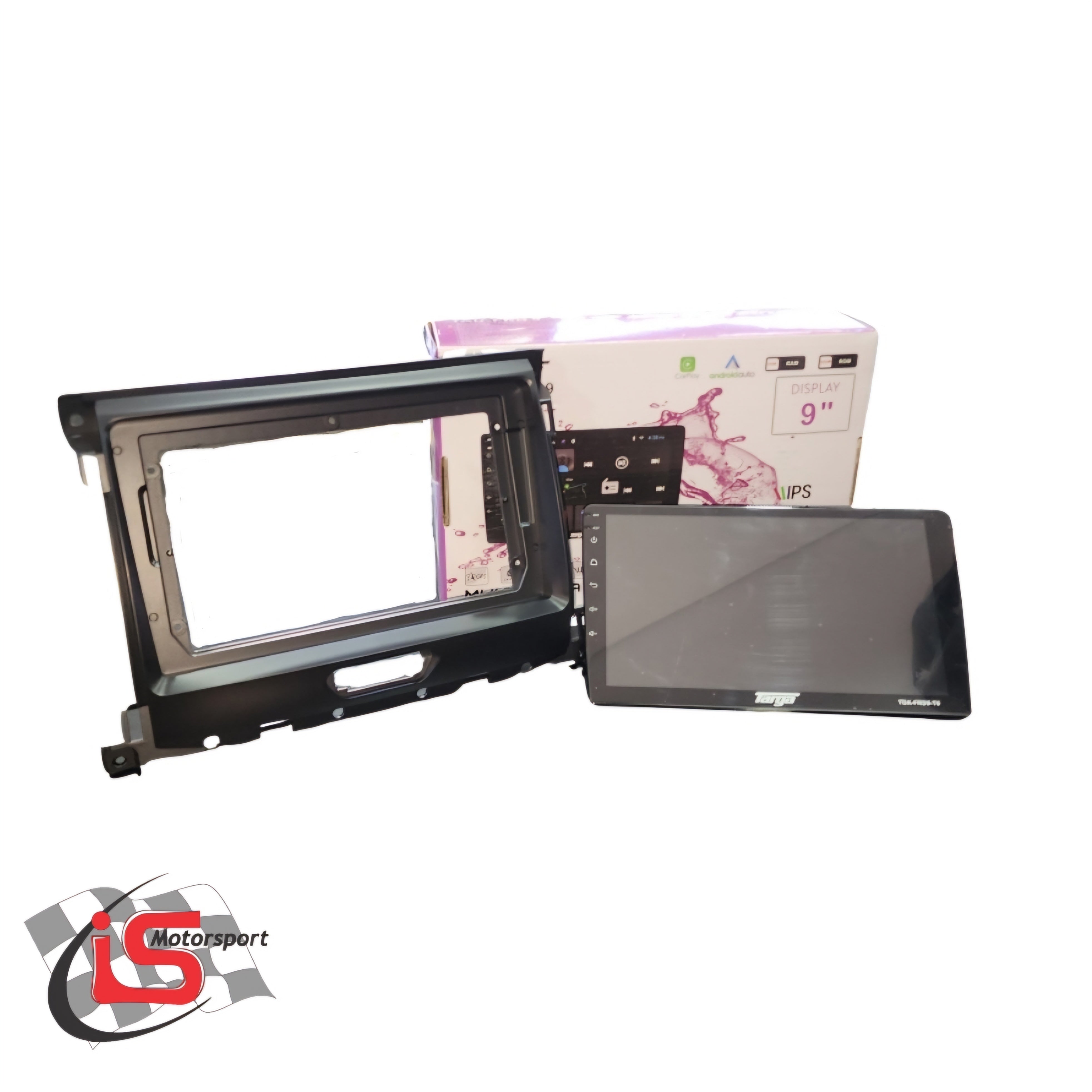 TARGA DOUBLE DIN RADIO 9INCH ANDROID FORD RANGER T7 INCLUDES BRACKET