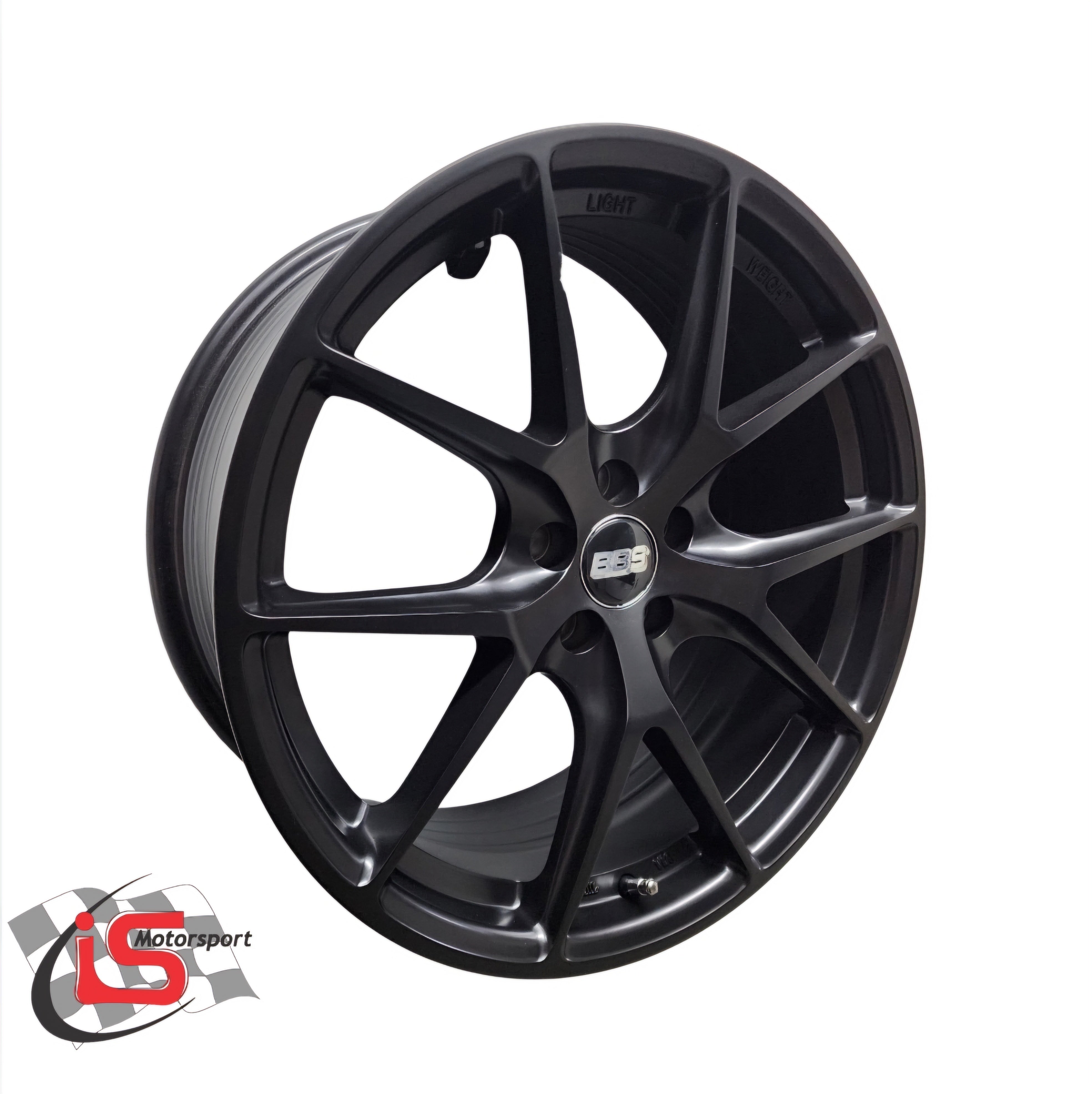 18 INCH SATIN BLACK SR WHEELS 5X100