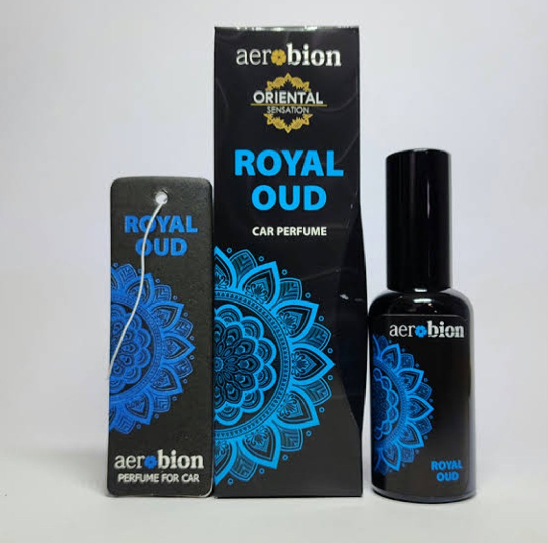 AEROBION CAR PERFUME SPARY ROYAL OUD 50ml