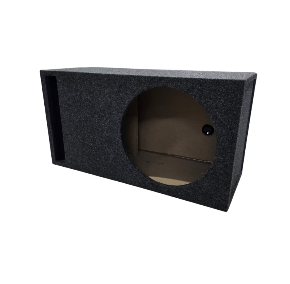 15 INCH SINGLE SLOT PORT SUPA WOOD GREY SUB BOX