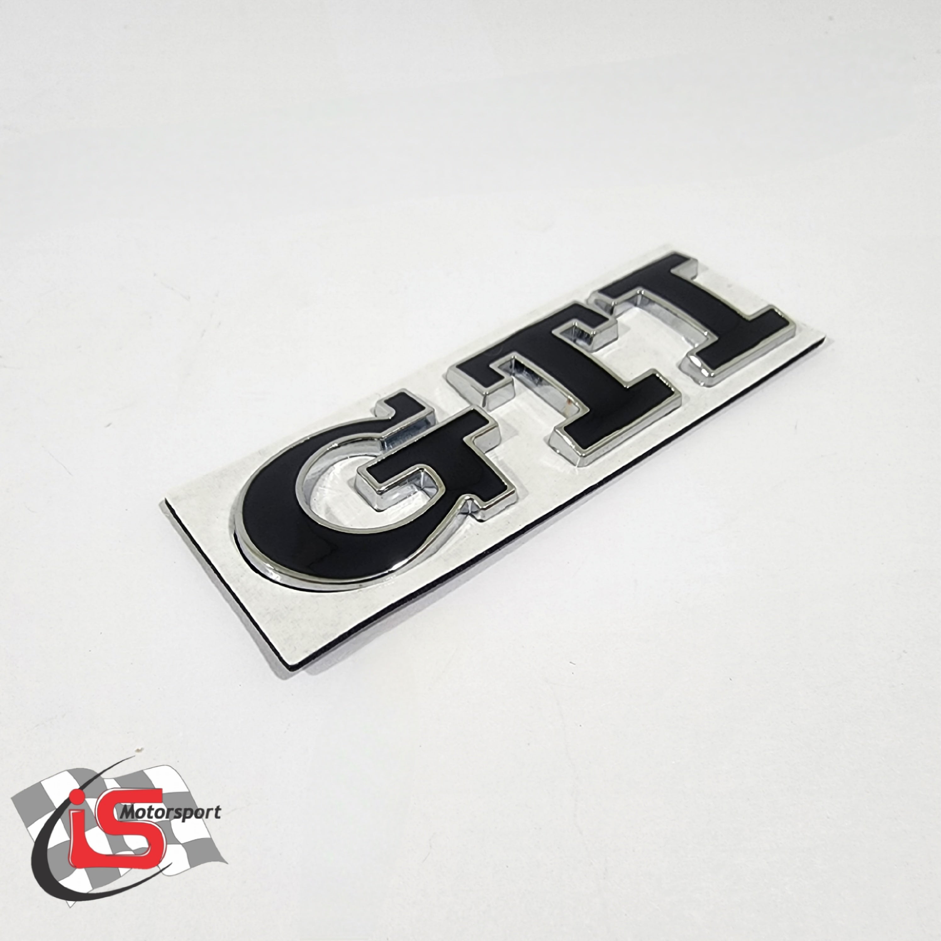 GTI BOOT BADGE BLACK