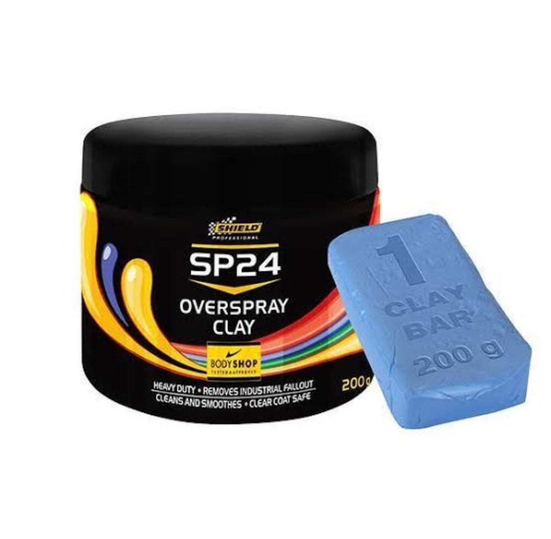 shield overspray clay bar