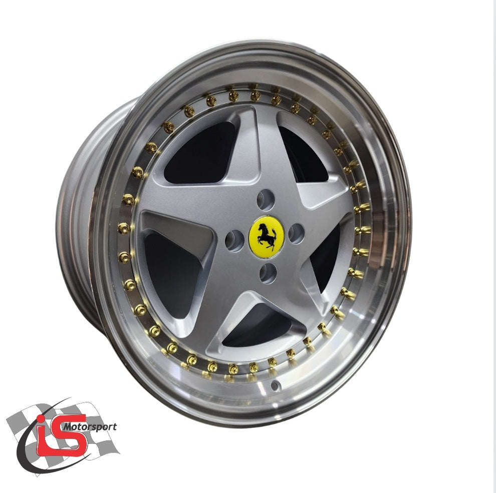 17 INCH YKW FERRARI WHEELS 4X100