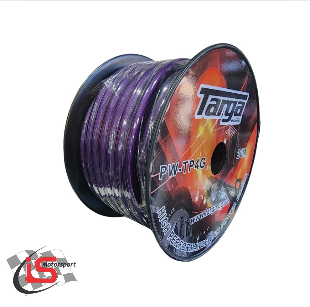 TARGA PURPLE 4AWG POWER CABLE METER